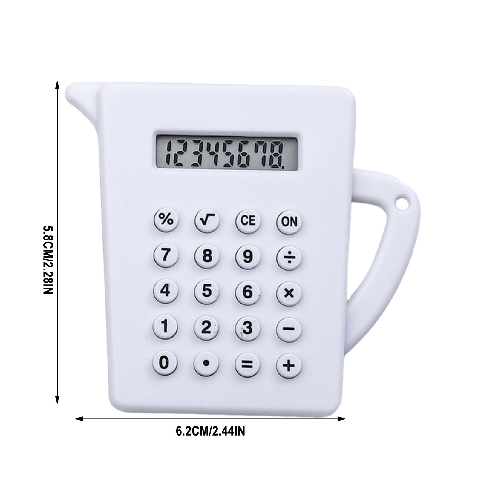 Calculating Device, Handheld Portable Calculator with 8-Digit LCD ...