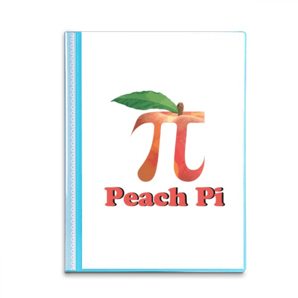 Calculating Mathematical Pi Peach Book Sheet Protectors Portfolio ...