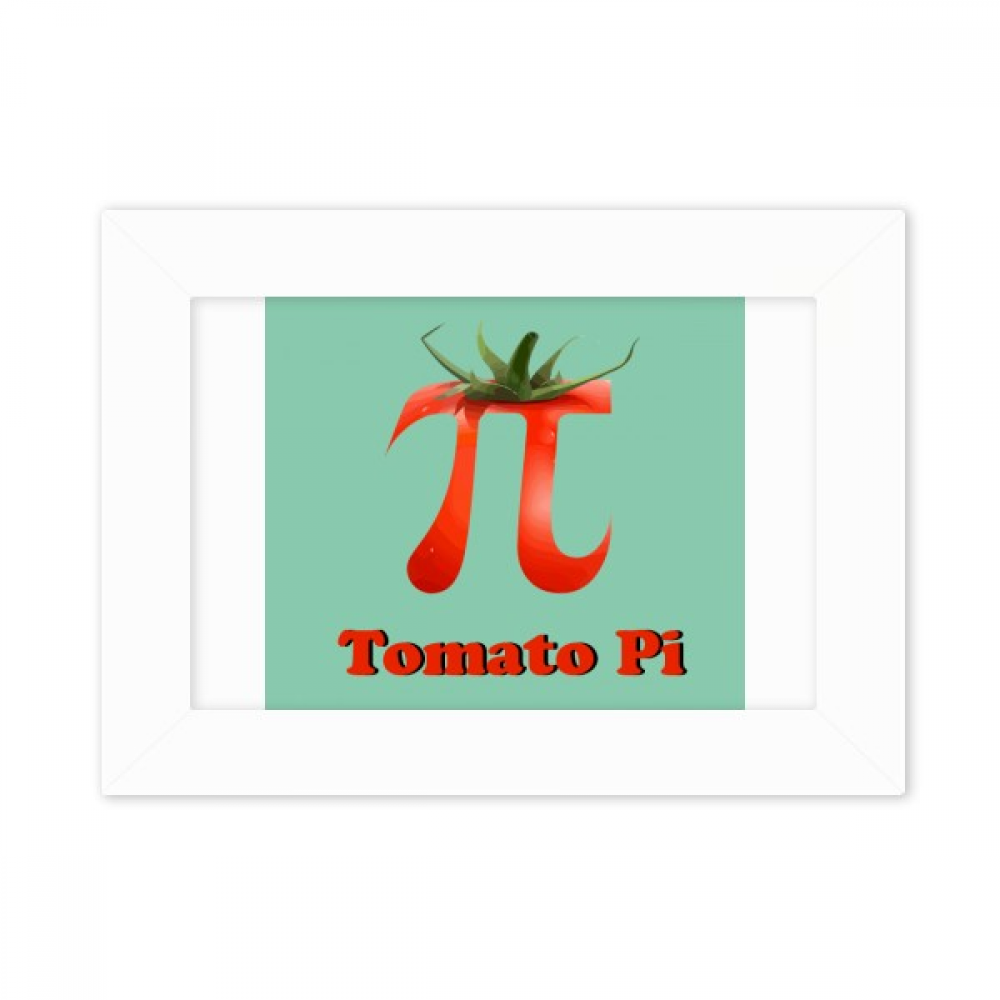 Calculating Mathematical Pi Tomato Photo Mount Frame Picture Art ...