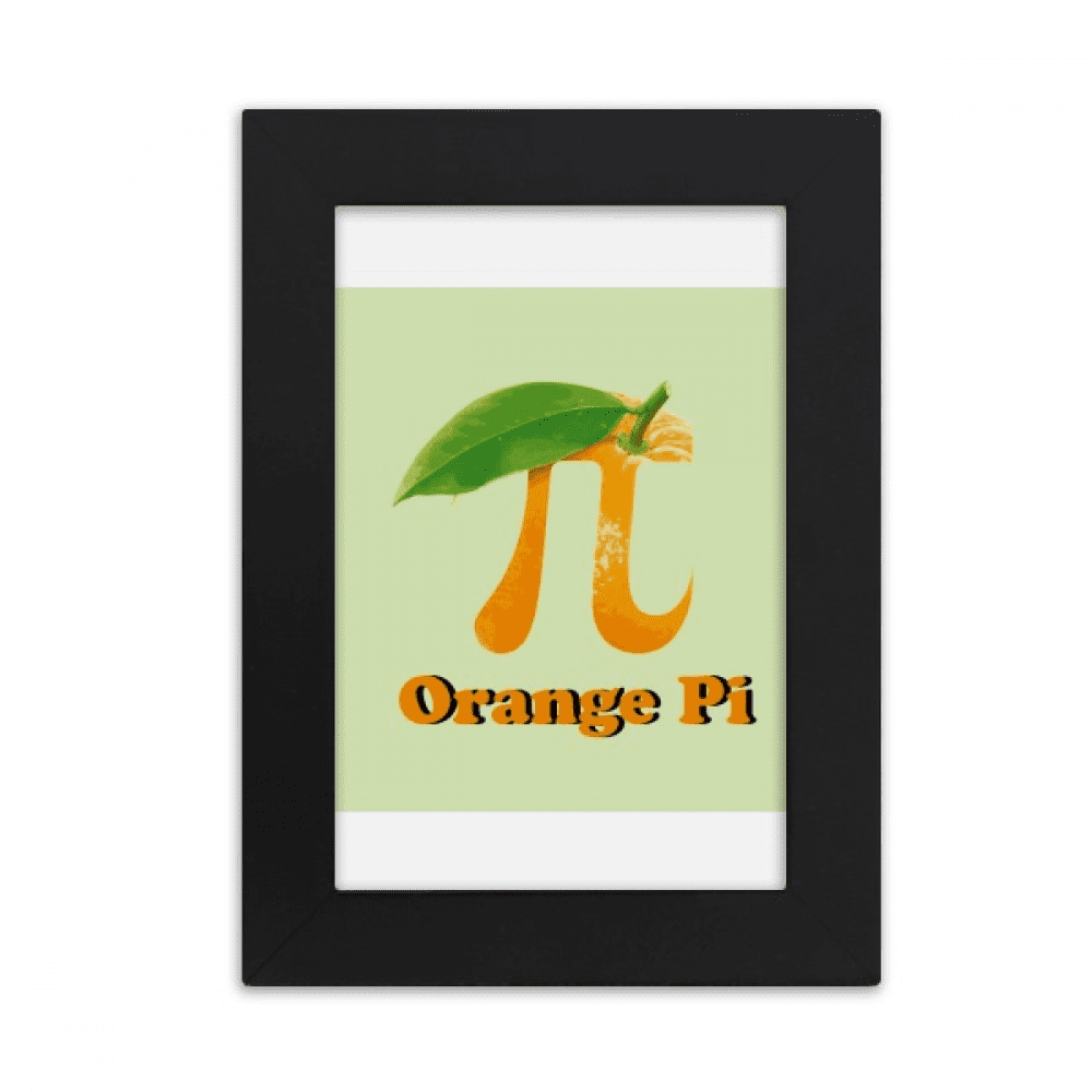 Calculation Mathematical Pi Orange Desktop Photo Frame Picture Display ...