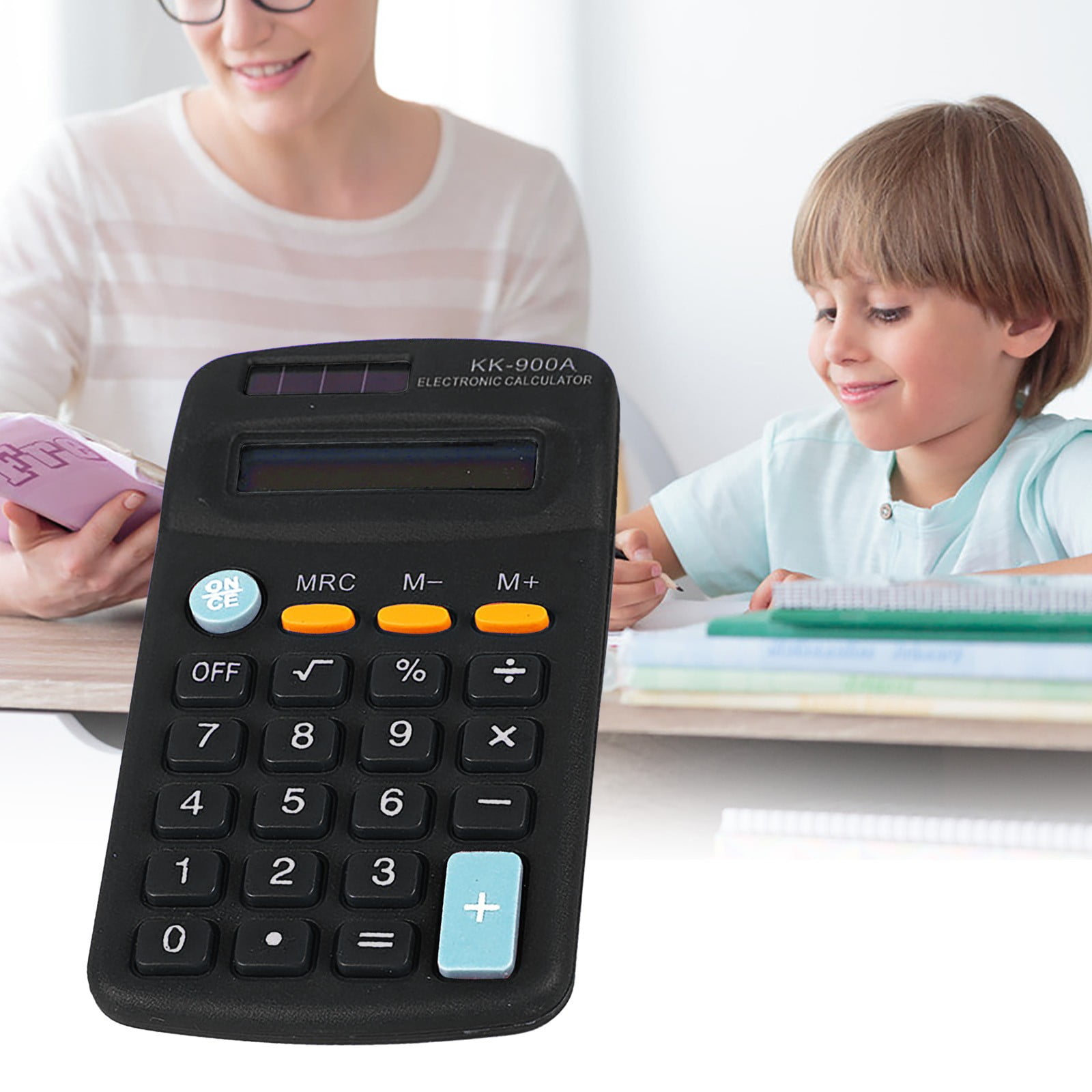 Calculator, Basic Small Battery Operated, Large Display Four Function ... Calculator, Basic Small Battery Operated, Large Display Four Function ...