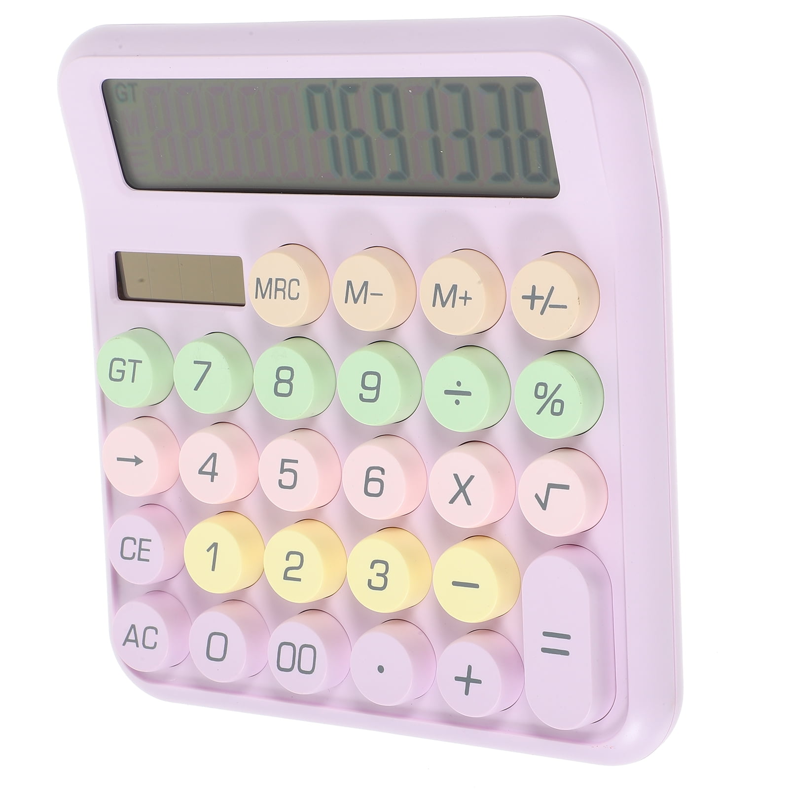 ifundom simple calculator Calculator Plastic Purple Students School ...