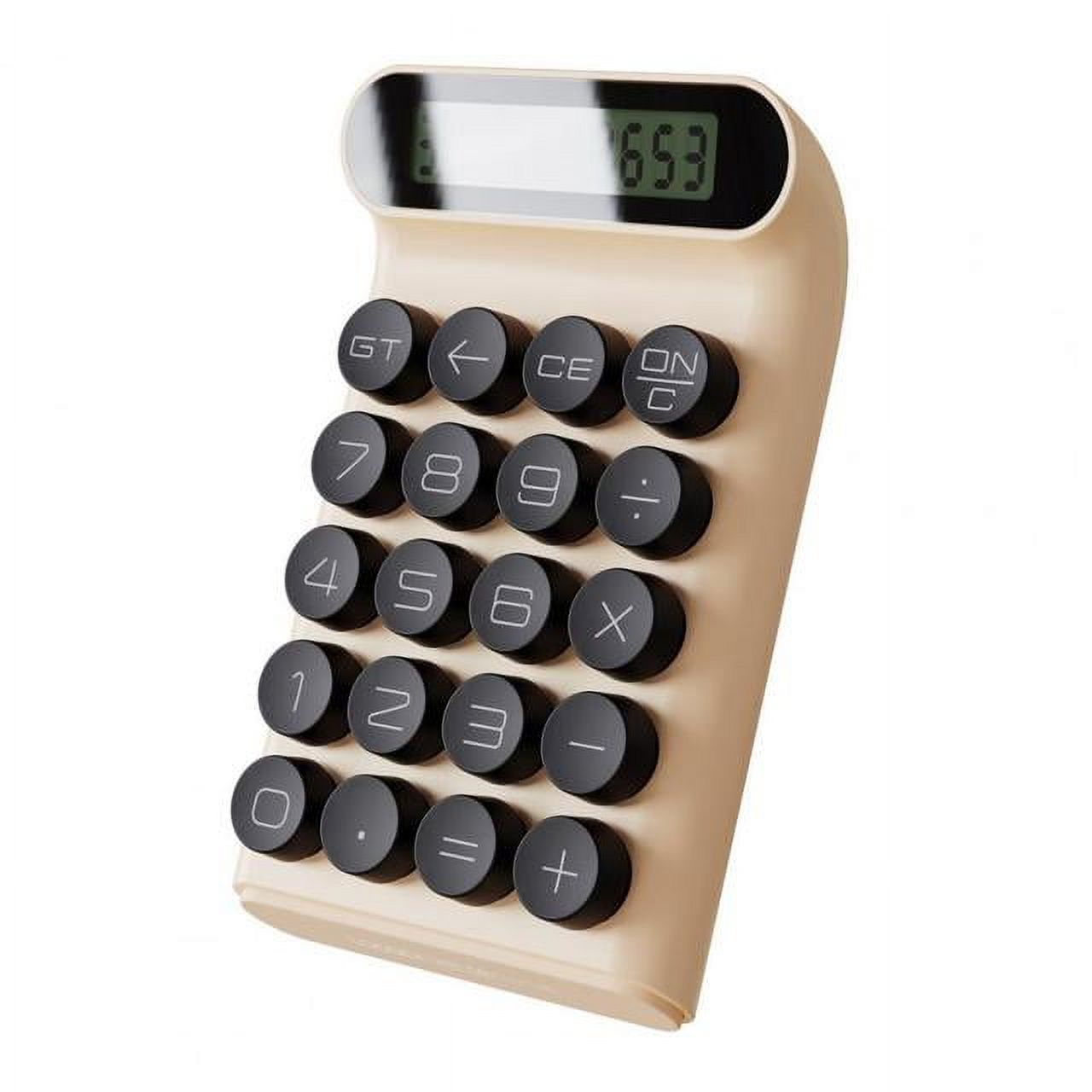 Calculator Crisp Mathematical ABS 10-Digit Mechanical Key Calculator ...