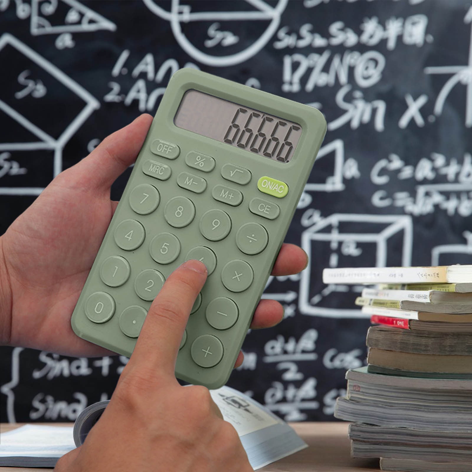 Calculator Cute,Basic Standard Calculators Mini Digital Desktop ...