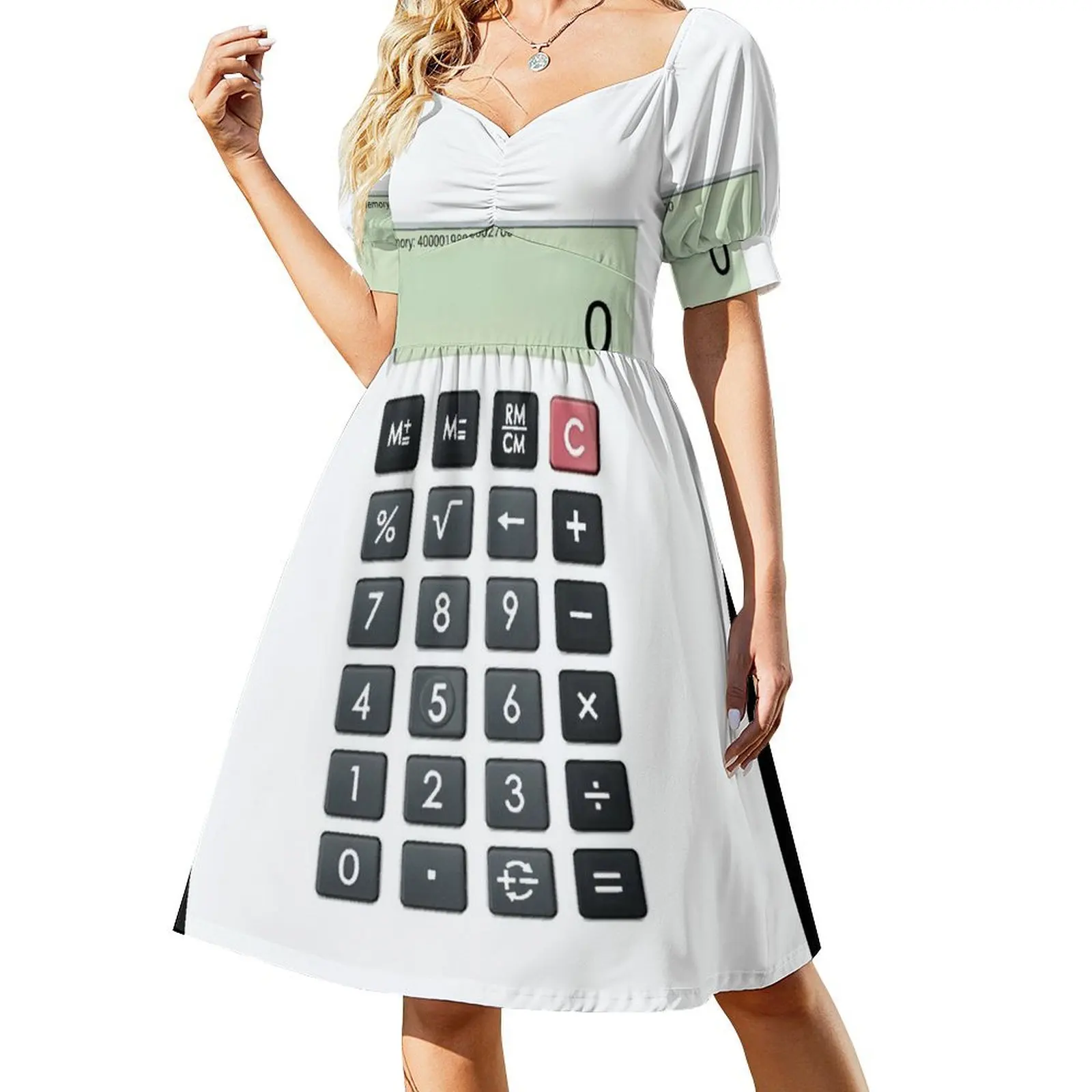 Calculator Sleeveless Dress dresses ladies 2025 summer women's clothing ...