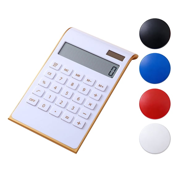 Calculator, Slim Elegant Design, Office/Home Electronics, Dual Powered ...