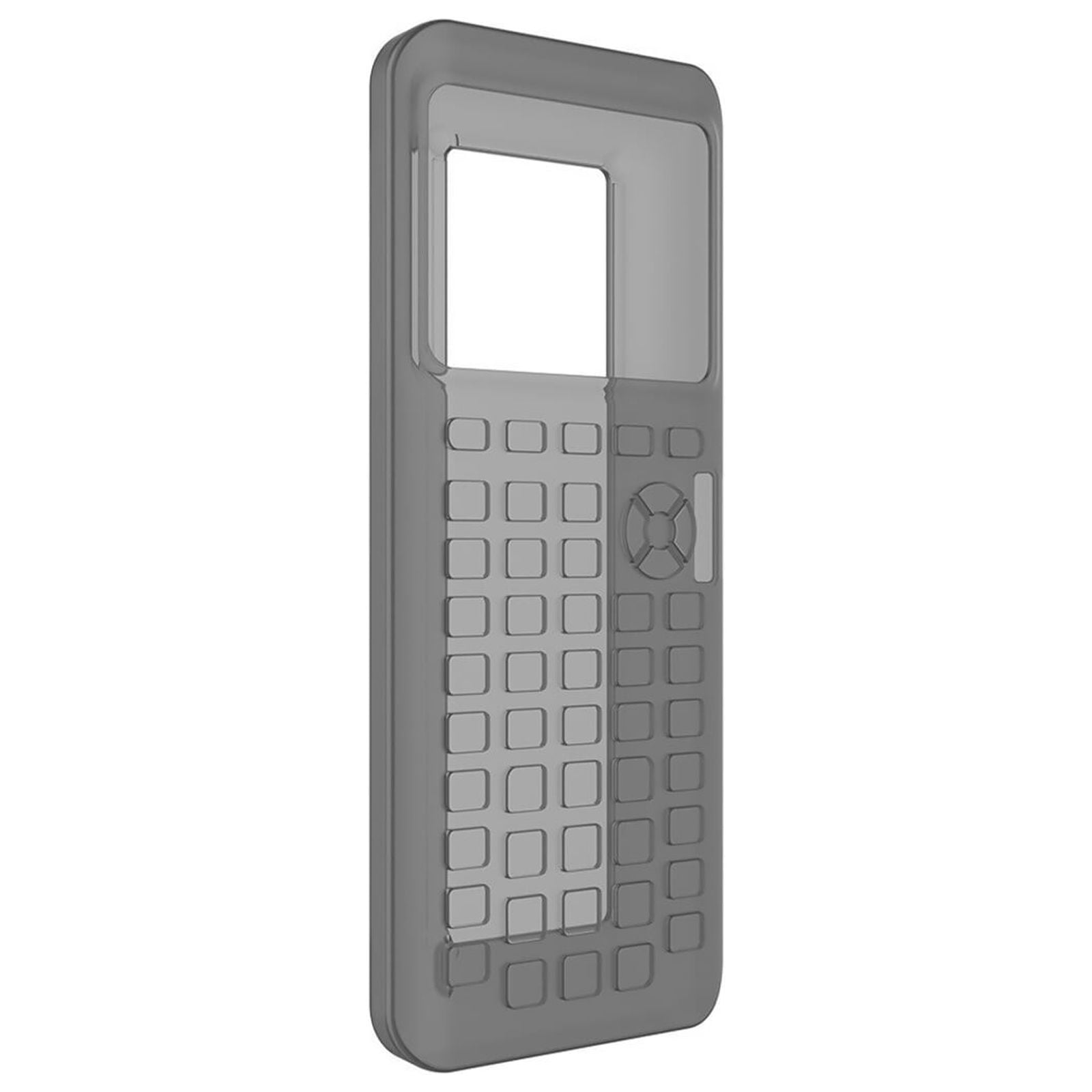 Calculator Slip Protective Case Black Drop Resistant Silicone Case for ...