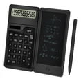 Calculator with Notepad, 12 Digits LCD Display Solar Desktop Calculator ...