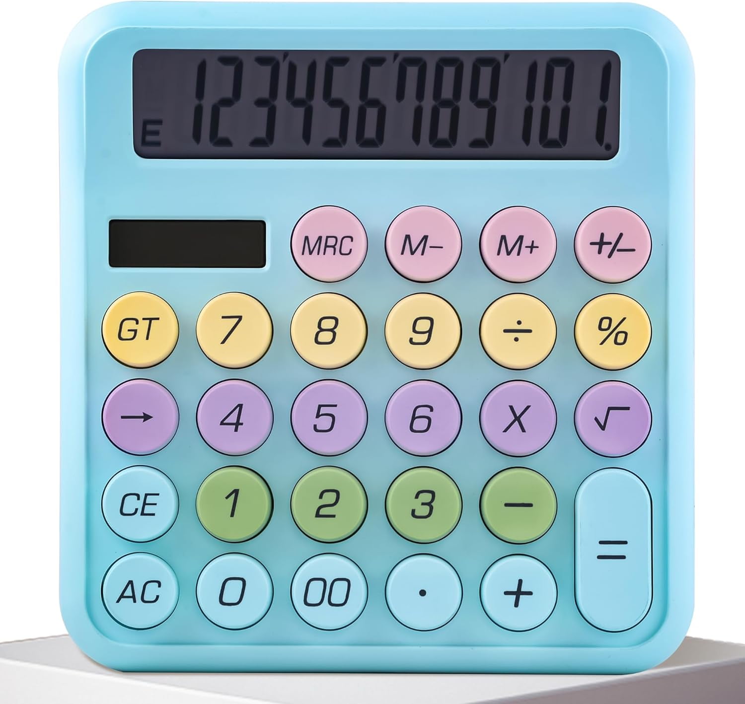 Calculators Desktop, Blue Mechanical Calculator, Cute Calculator 12 ...
