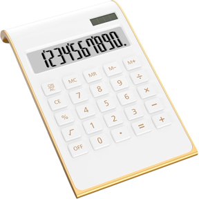 UU&T Office Calculator, 12-Digit Large LCD Display, Solar and Battery ...