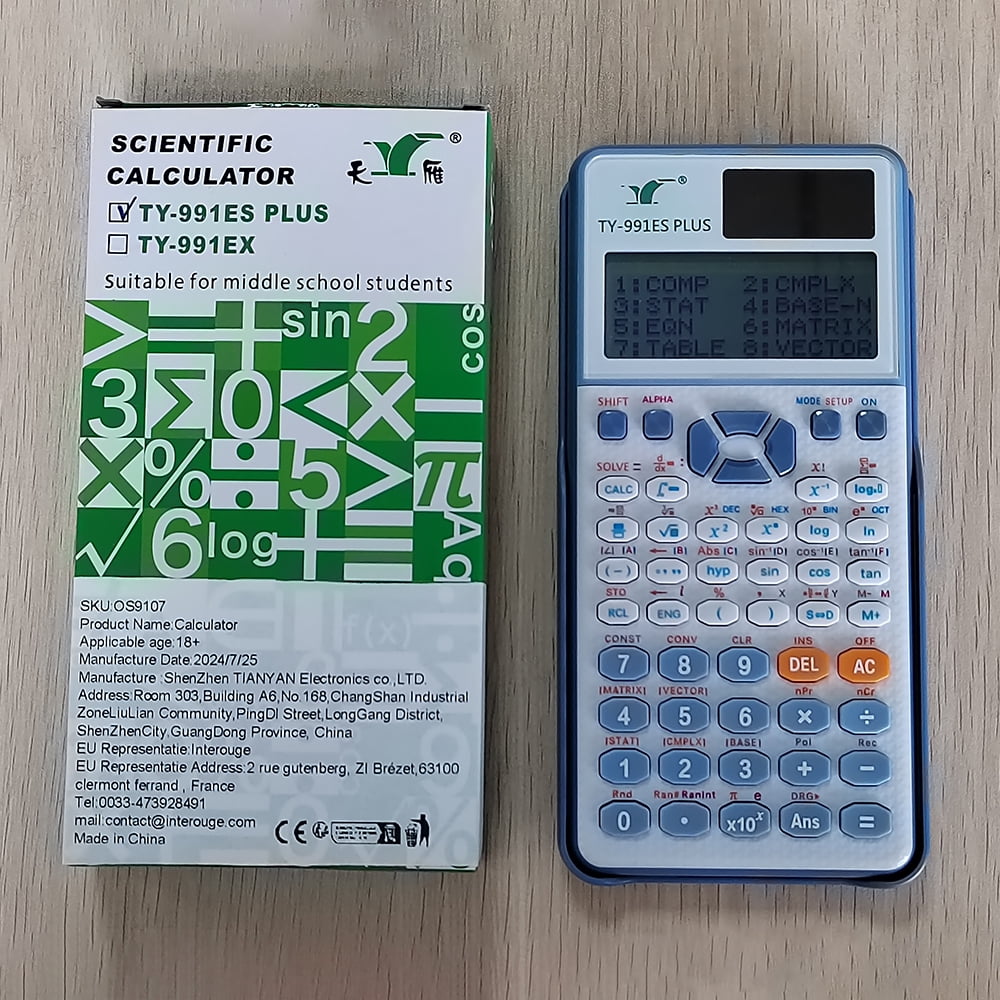 Calculators,Portable To 96 * Math With Office Carry Display 96*31) Dual ...