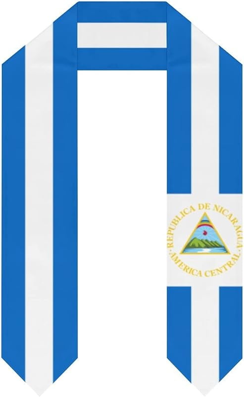 Calculay Sierra Leone Flag Graduation Shawl, Scarf for Men And Women ...