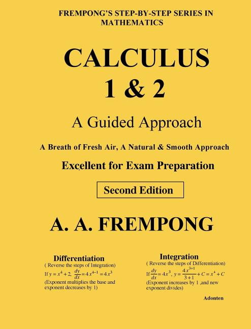 Calculus 1 & 2: A Guided Approach (Hardcover) - Walmart.com