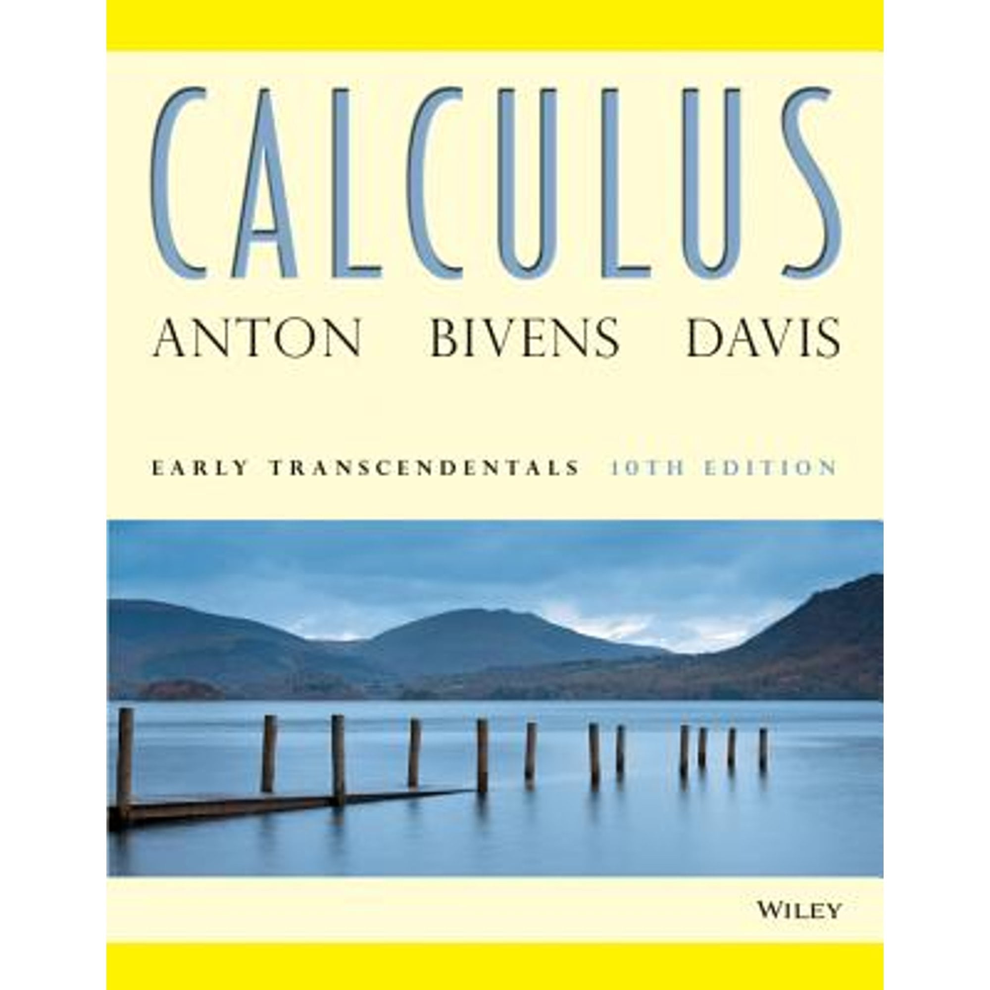 Pre-Owned Calculus : Early Transcendentals (Hardcover) 9780470647691 ...
