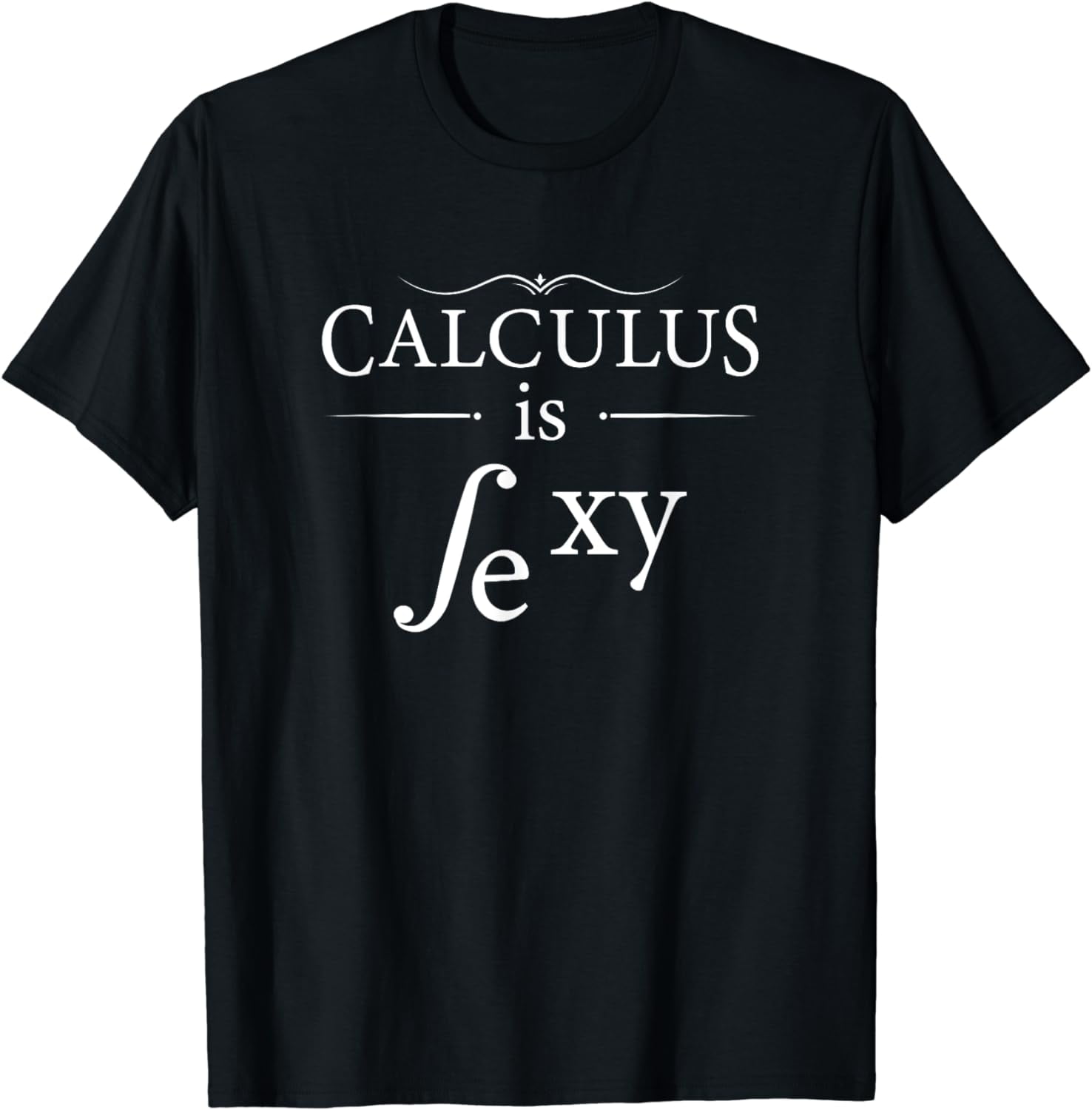 Calculus Is Sexy Funny Math Teacher School Mathematics Gift T-Shirt ...
