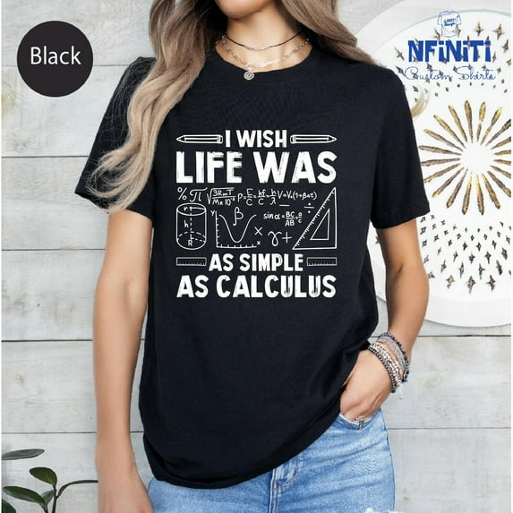 Calculus Lover T-Shirt, Math Humor Gift TSHIRT All Size S-5XL - Walmart.com
