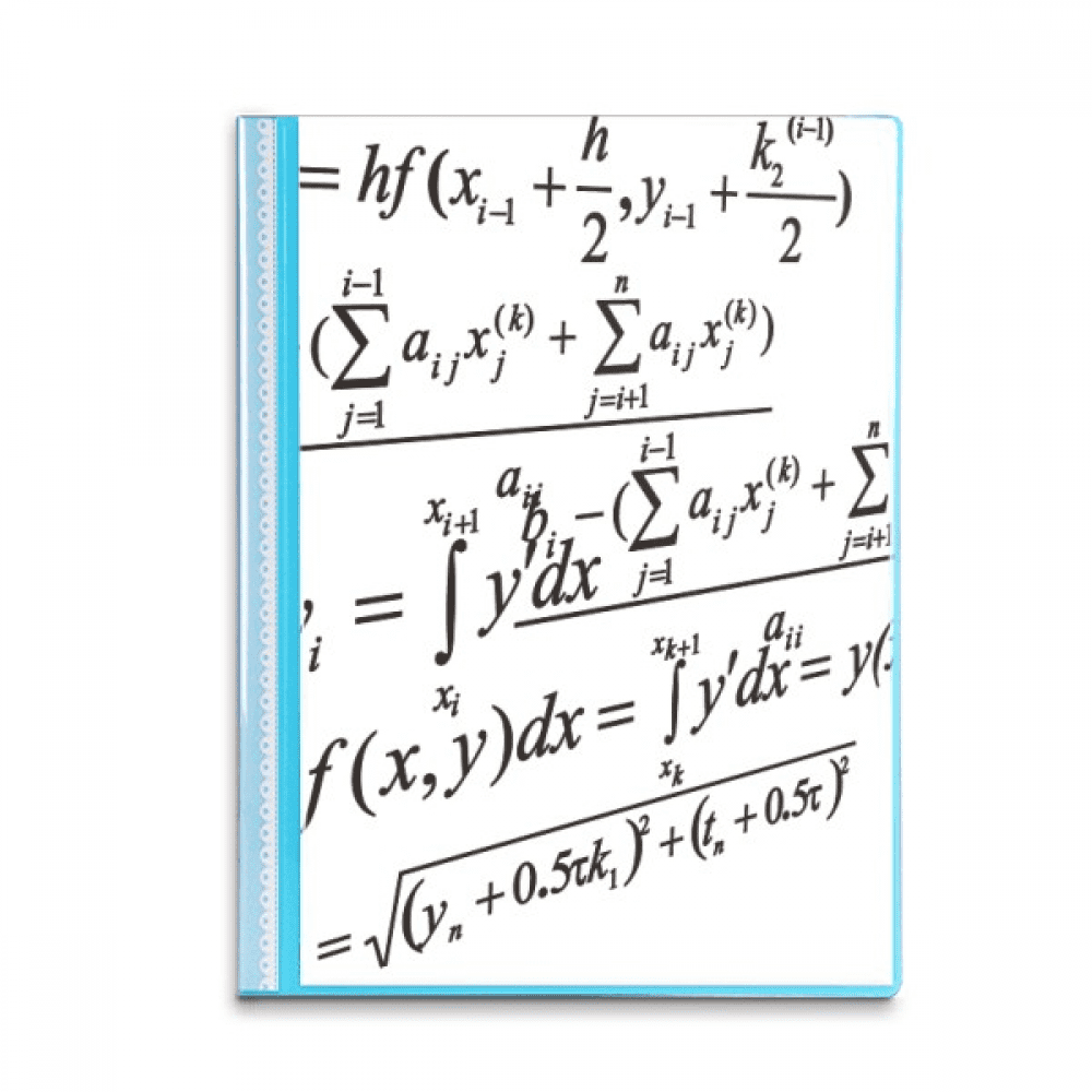 Calculus Mathematical Formulas Painted Stick Book Sheet Protectors ...