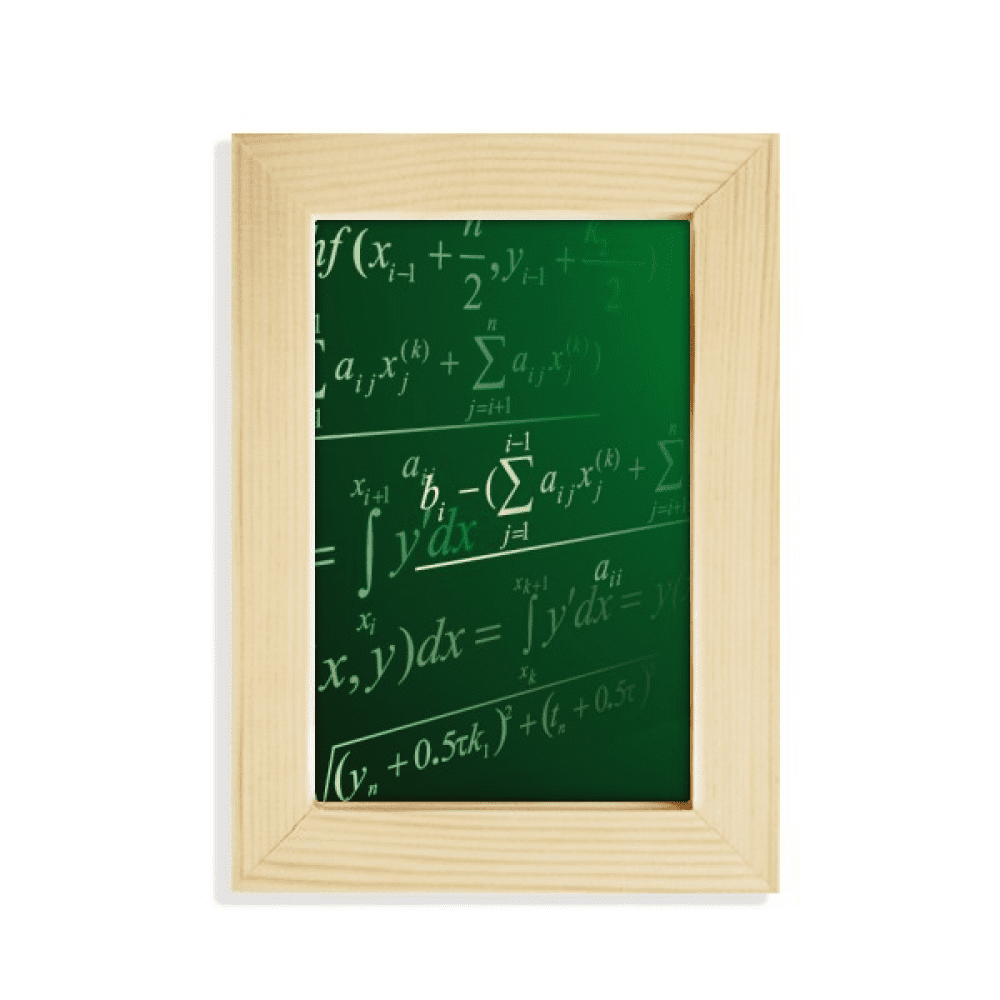 Calculus Mathematical Formulas Painted Stick Desktop Display Photo ...
