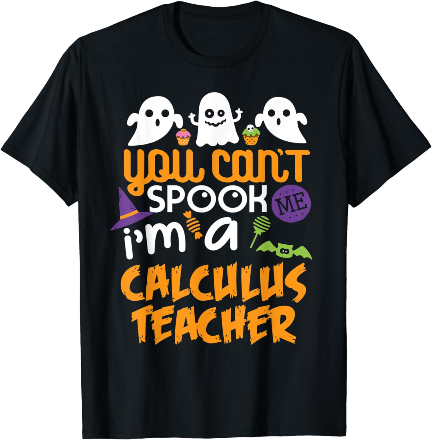 Calculus Teacher Halloween Shirt Costume Funny School Men Wo T-Shirt ...
