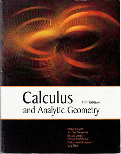 Pre-Owned Calculus and Analytic Geometry Paperback - Walmart.com