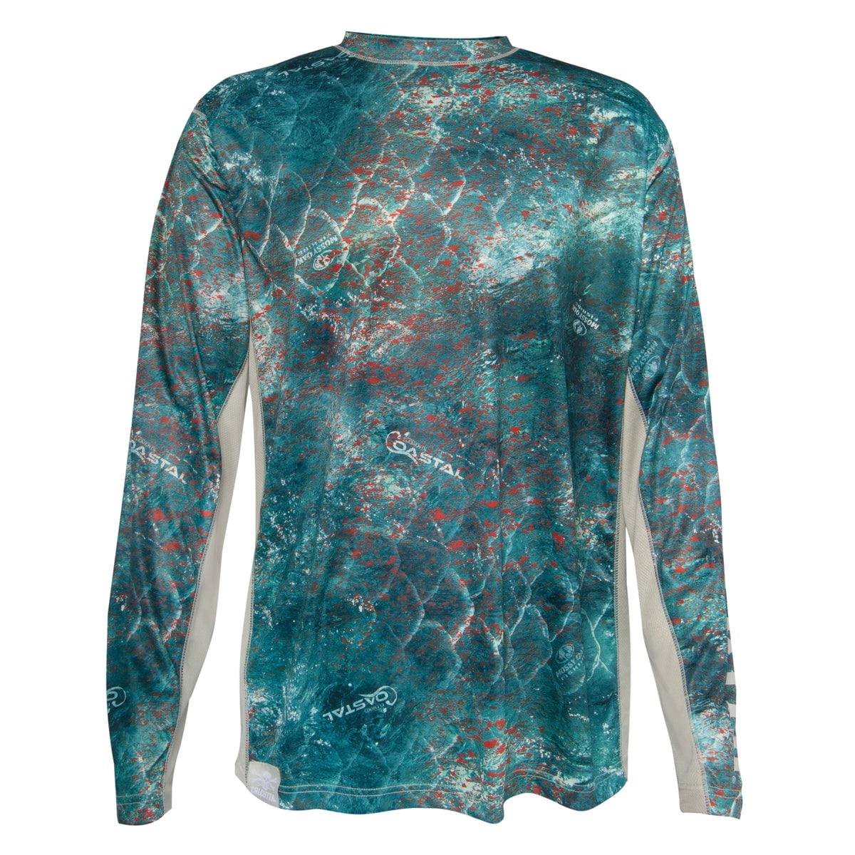 Calcutta Mens Long Sleeve Performance Shirt Mossy Oak King Fisher ...