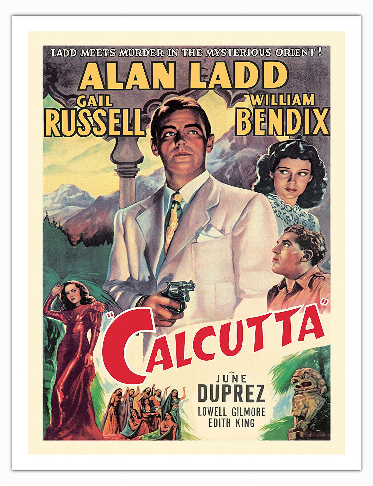 Calcutta - Starring Alan Ladd & Gail Russell - Vintage Film Noir Movie ...