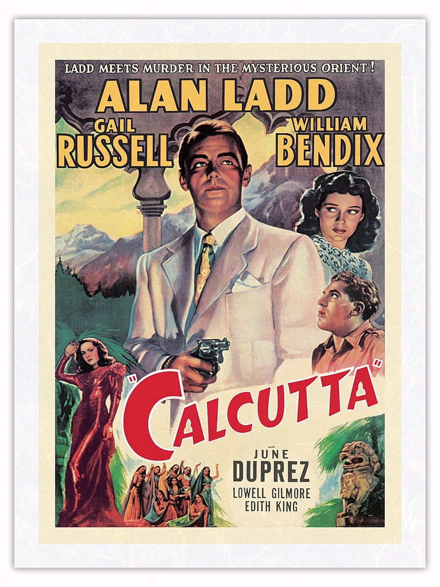 Calcutta - Starring Alan Ladd & Gail Russell - Vintage Film Noir Movie ...
