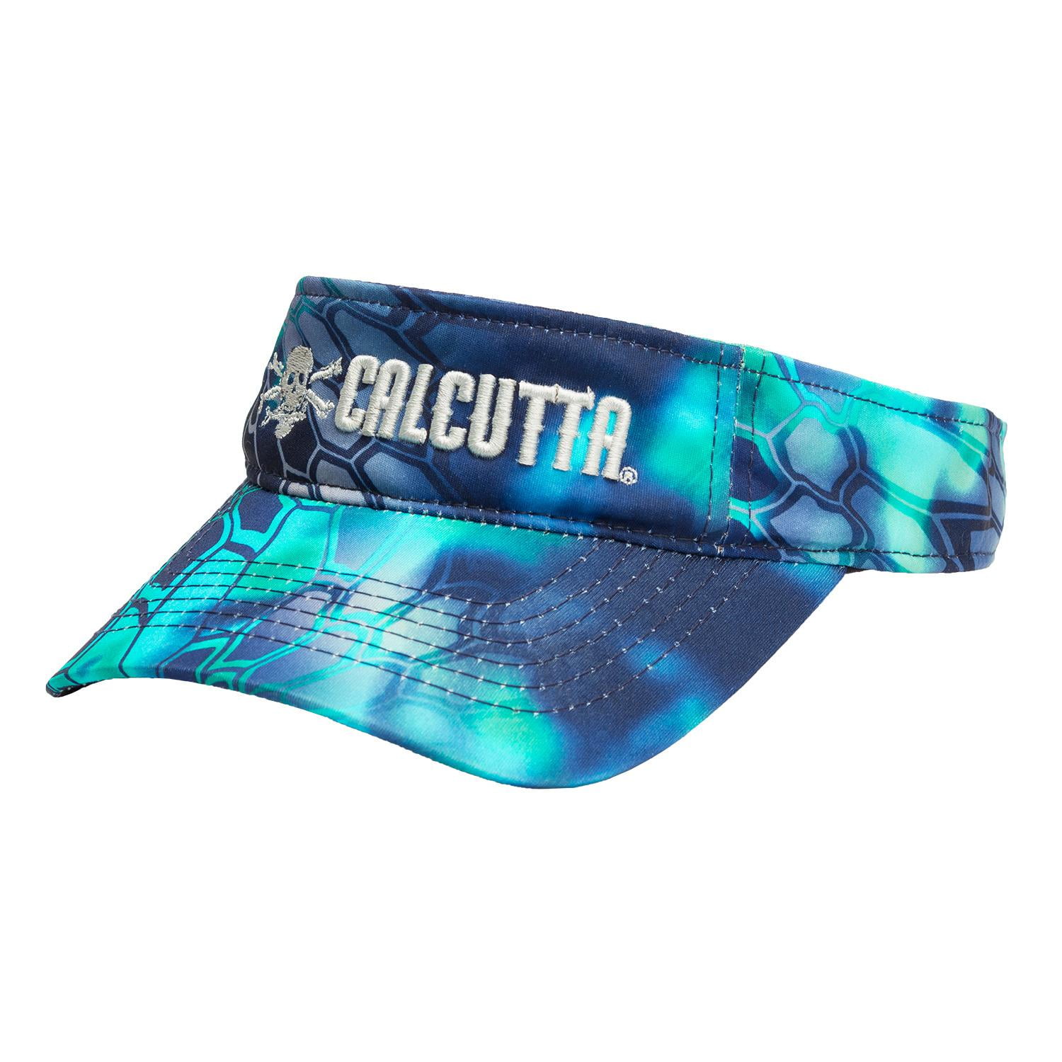 Calcutta Visor Kryptek Blue Camo Pontus with Calcutta Logo - Walmart.com
