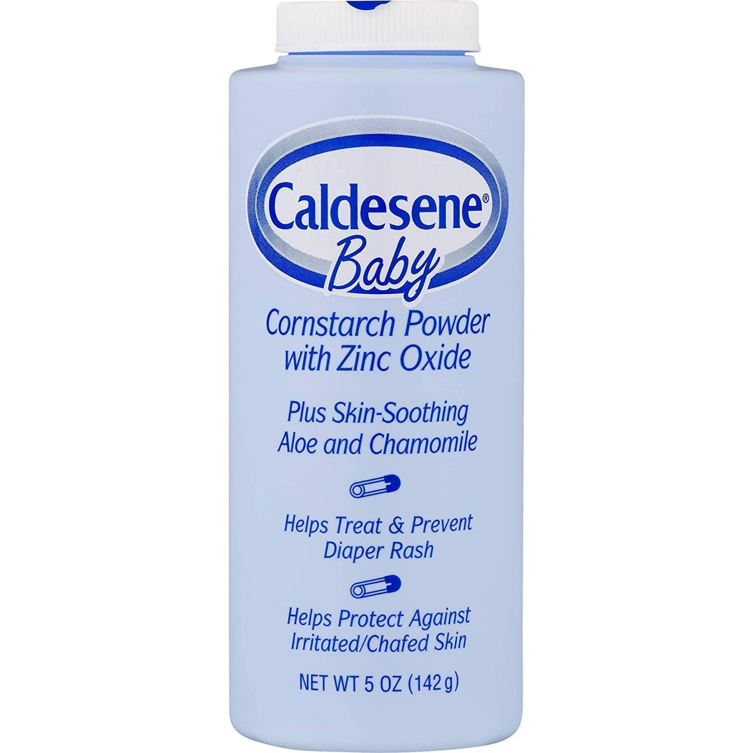 Caldesene Baby Cornstarch Powder With Zinc Oxide 5 oz (Pack of 1 ...
