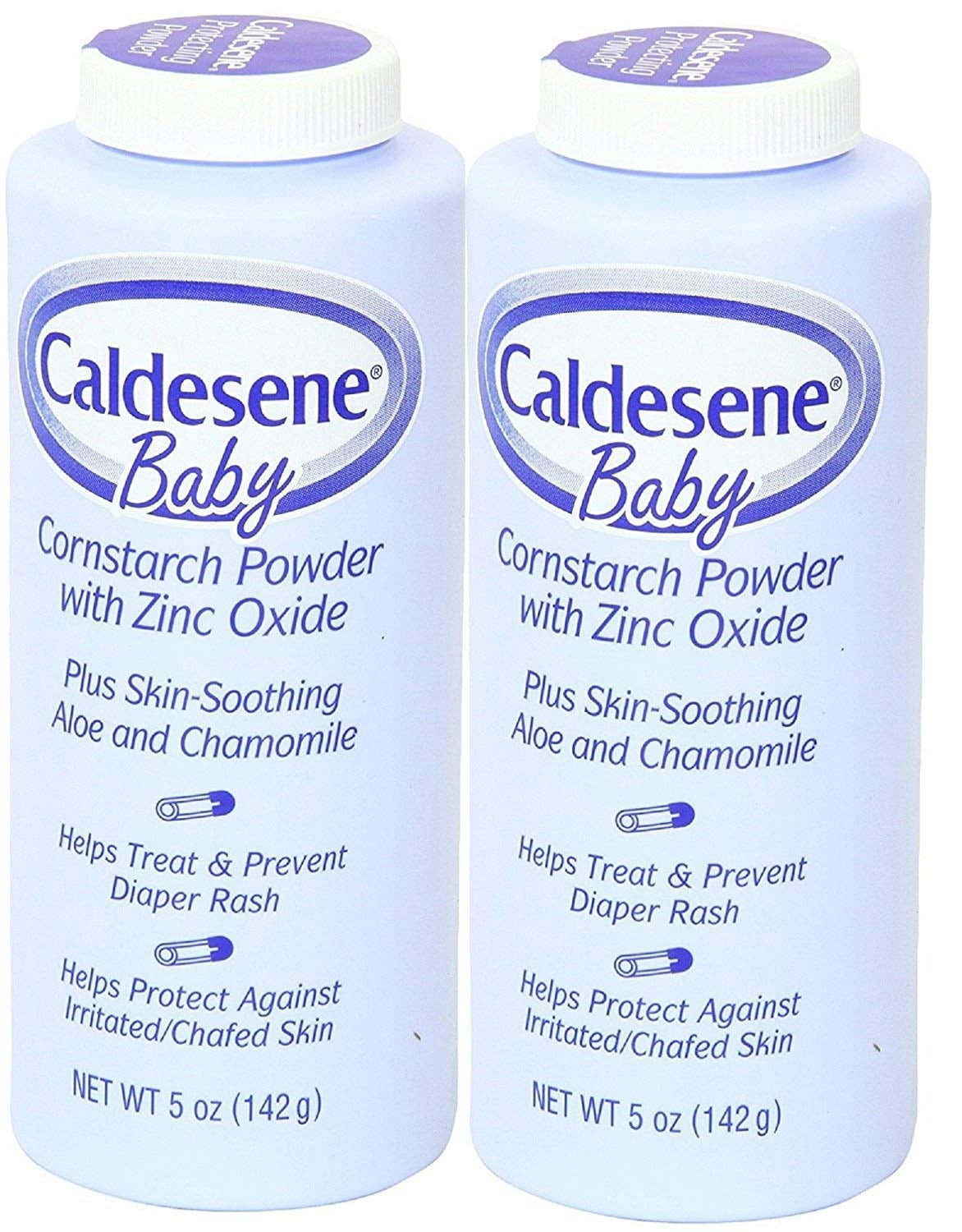Caldesene Cornstarch Baby Powder with Zinc Oxide, Talc-Free Baby Powder ...