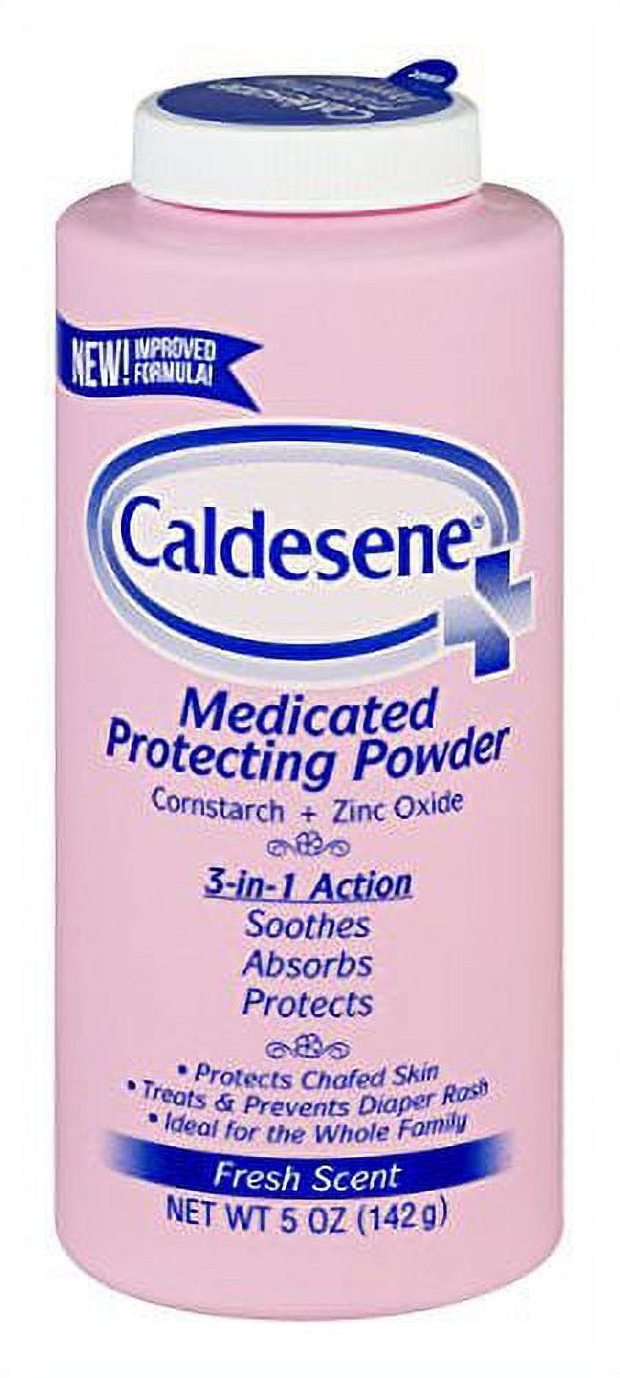 Caldesene Medicated Protecting Powder for Babies & Adults, Cornstarch ...