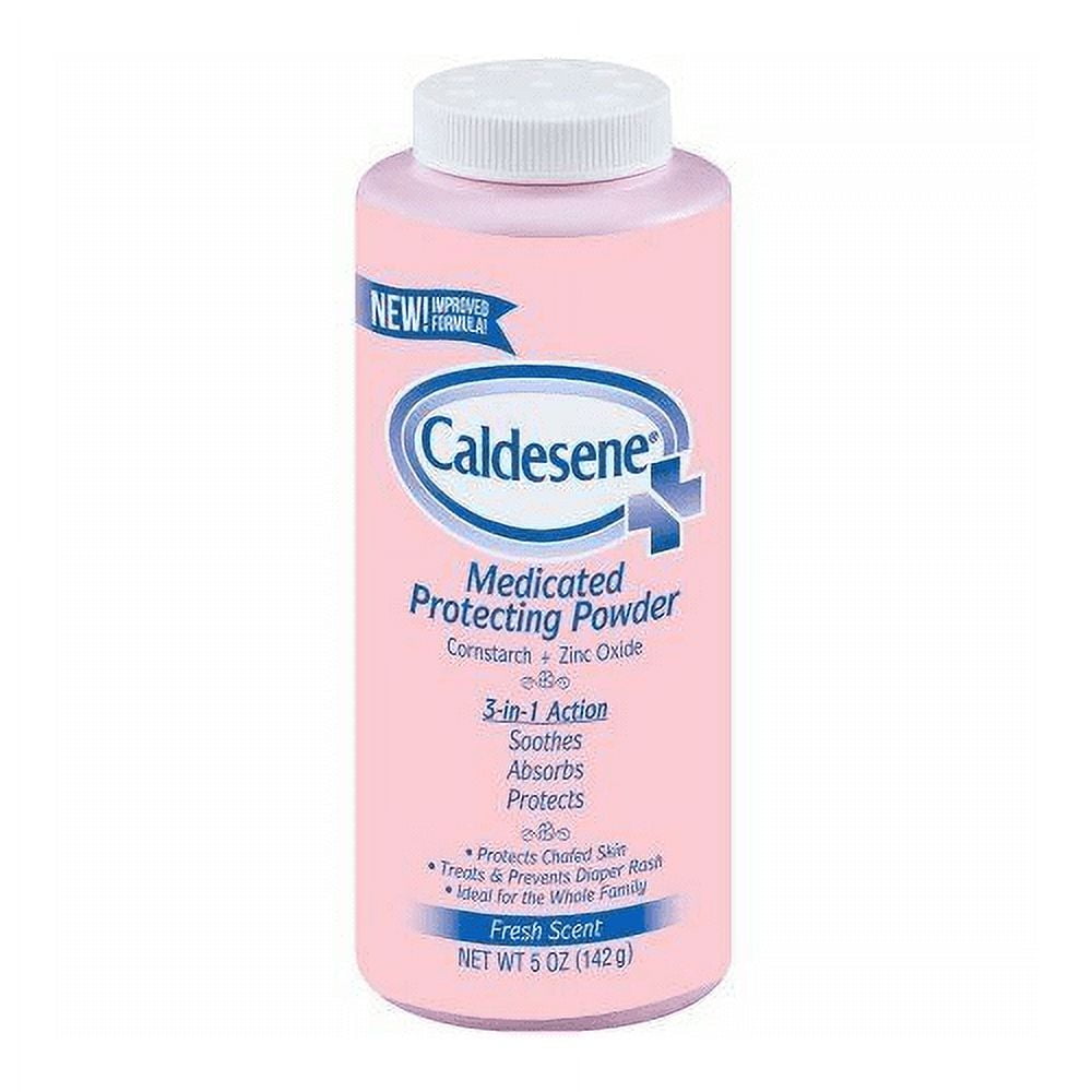 Caldesene Medicated Protecting Powder with Zinc Oxide & Cornstarch 5 oz ...