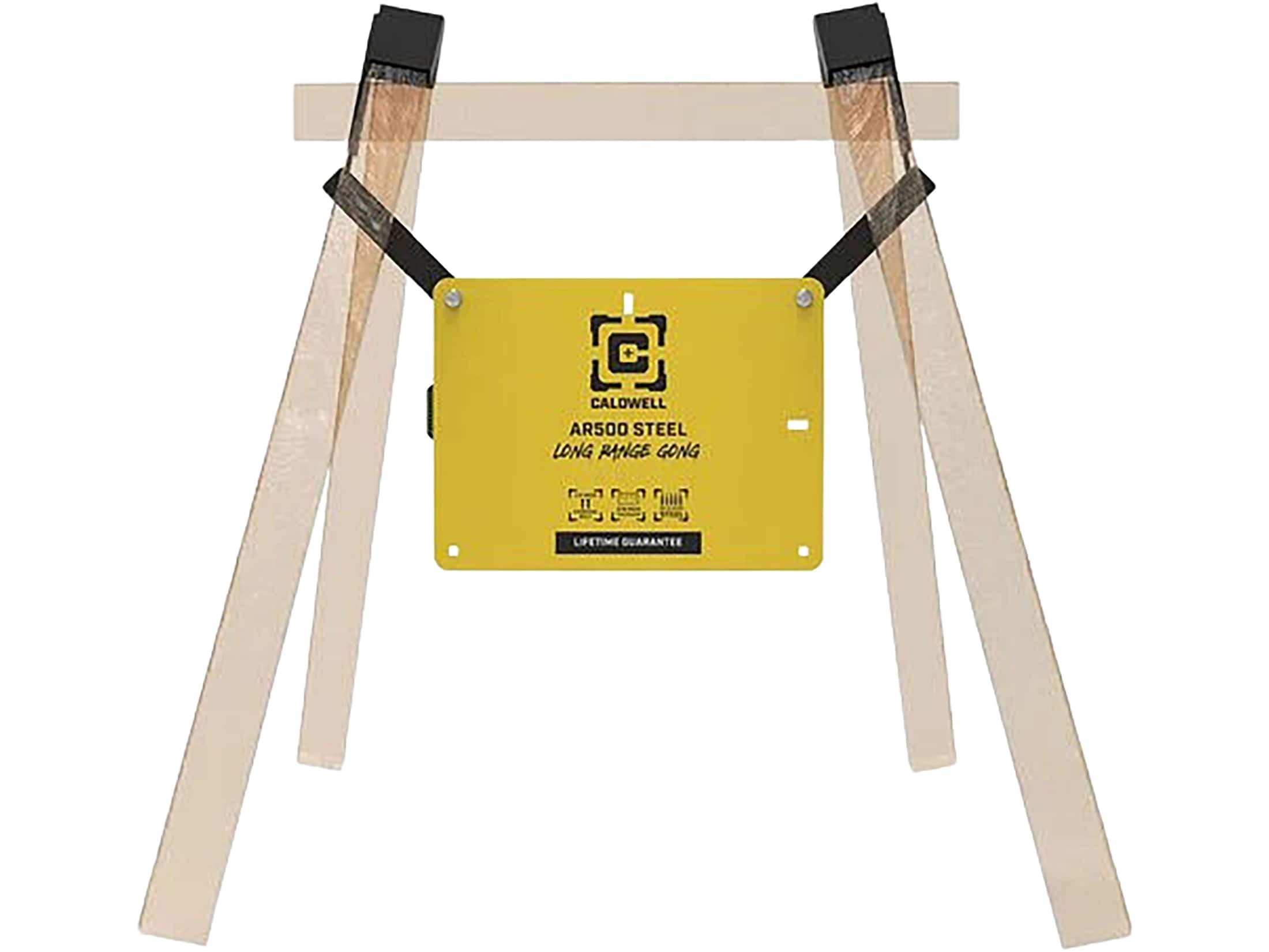 Caldwell AR500 Long Range Steel Target Gong Kit with Flash Bang Hit ...