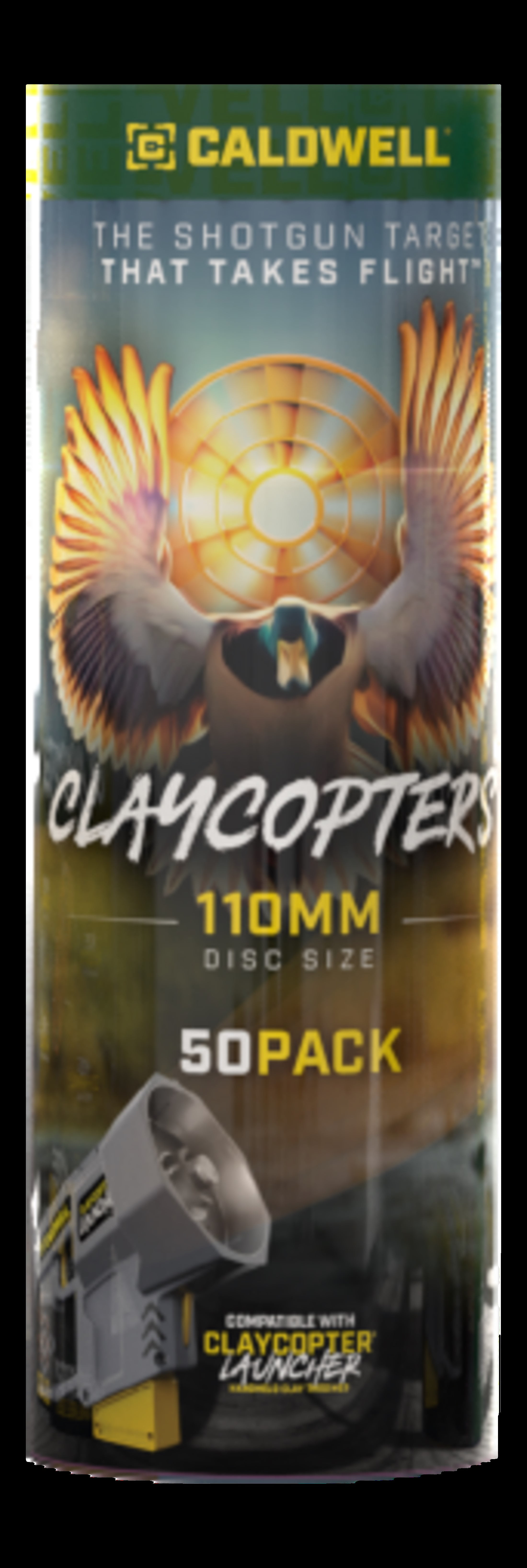 Caldwell ClayCopter Size 110mm 50 count the Projectile Shotgun Target ...