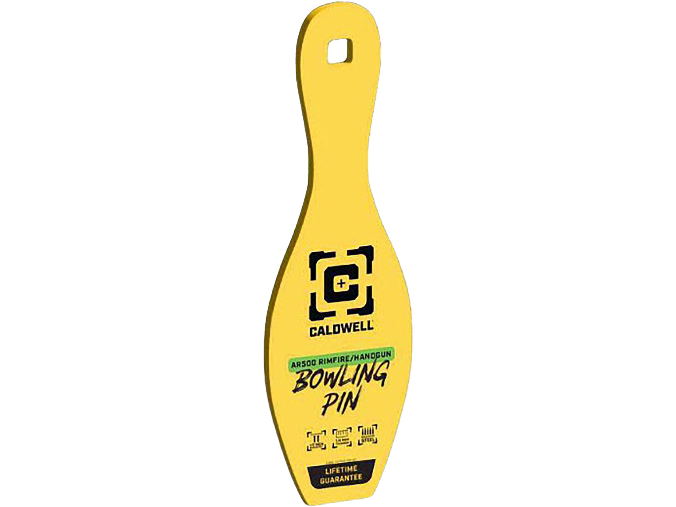 Caldwell Rimfire/Handgun Bowling Pin Target 1/4" AR500 Steel - Walmart.com