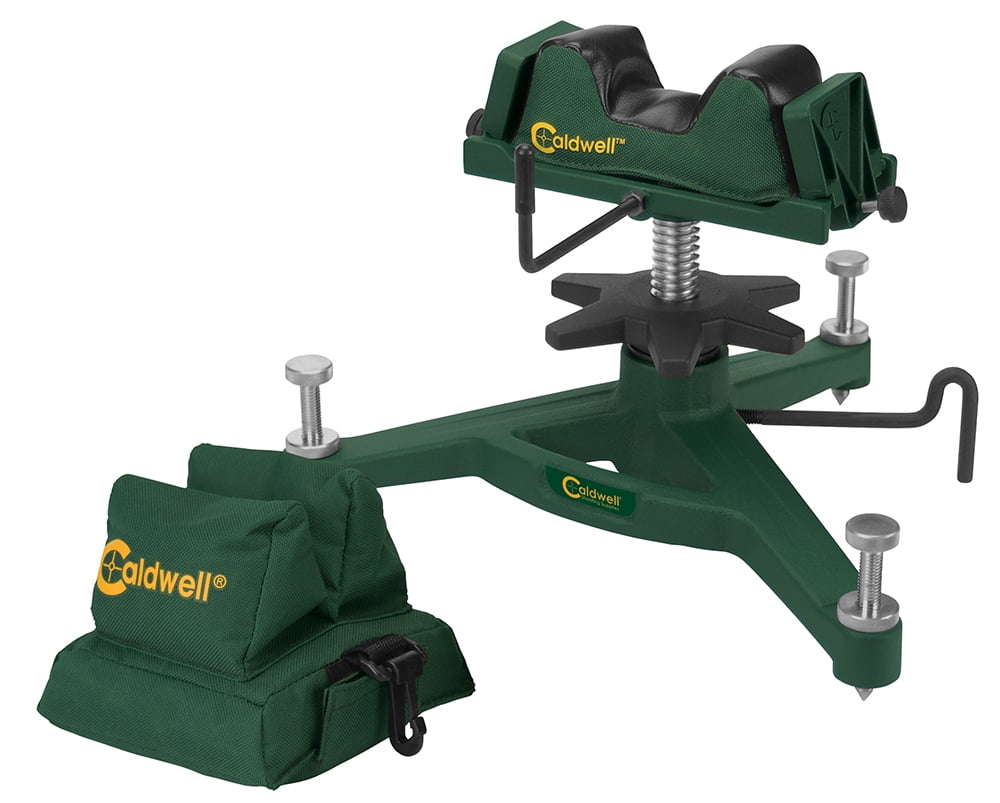 Caldwell Rock Front Shooting Rest Padded Rear Filled Canvas Bag Combo ...