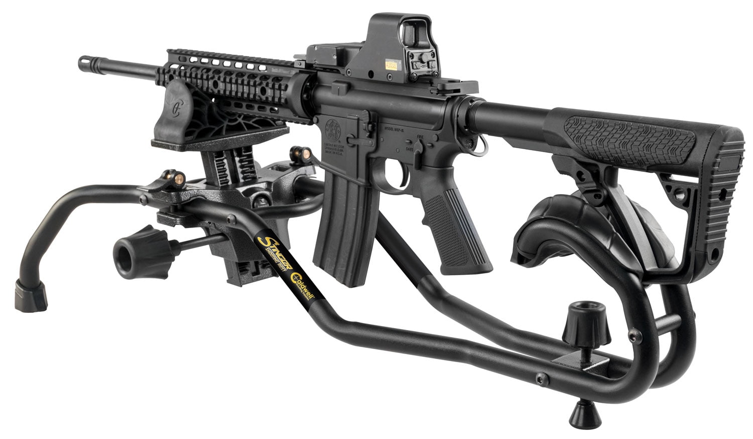 Caldwell Stinger Adjustable Spring Loaded Shooting Rest - Steady Gun ...