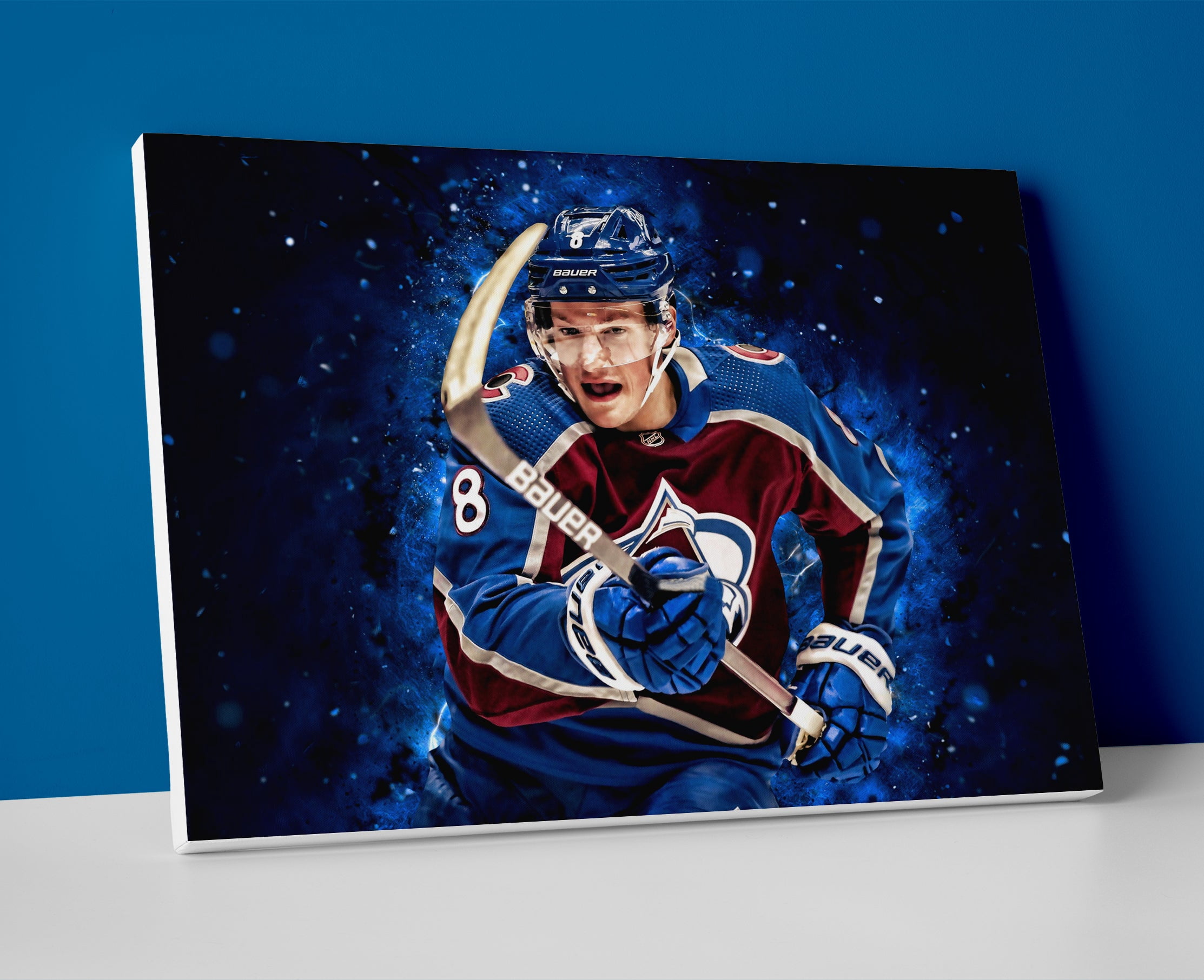 Cale Makar Avalanche Poster or Wrapped Canvas - Walmart.com
