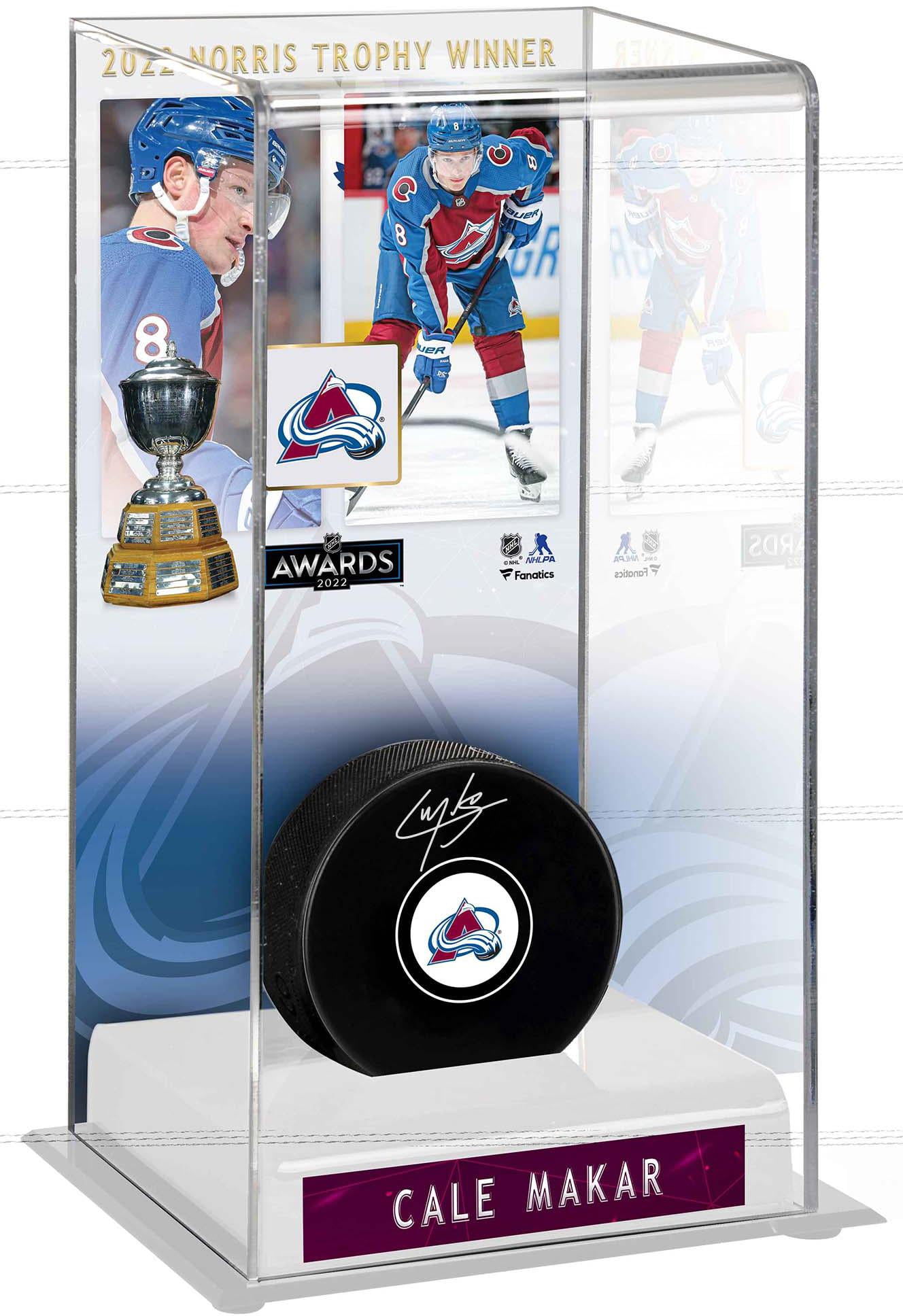 Cale Makar Colorado Avalanche Autographed 2022 Norris Trophy Winner ...