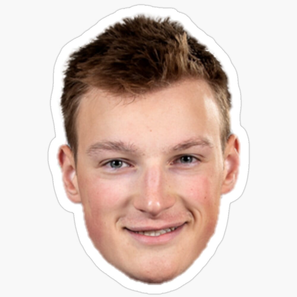 Cale Makar Face Sticker Phone Decal Water Bottle Stickers Car Decals ...