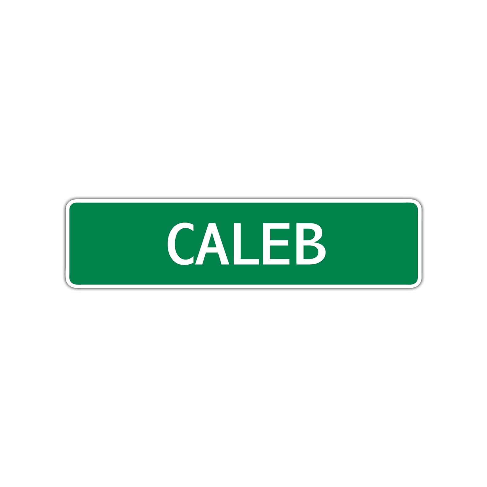 Caleb Boys Children Name Letter Printed Label Novelty Kids Indoor ...