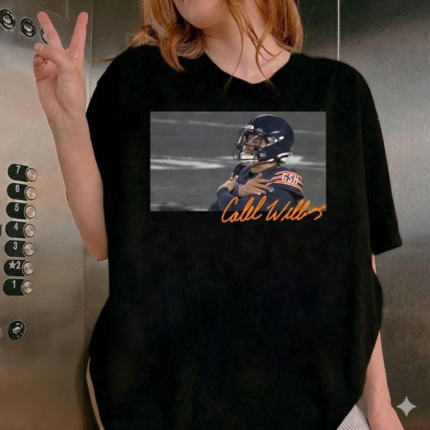 Caleb Cool Celebration Chicago Football Williams Y2K Vintage Game Day ...