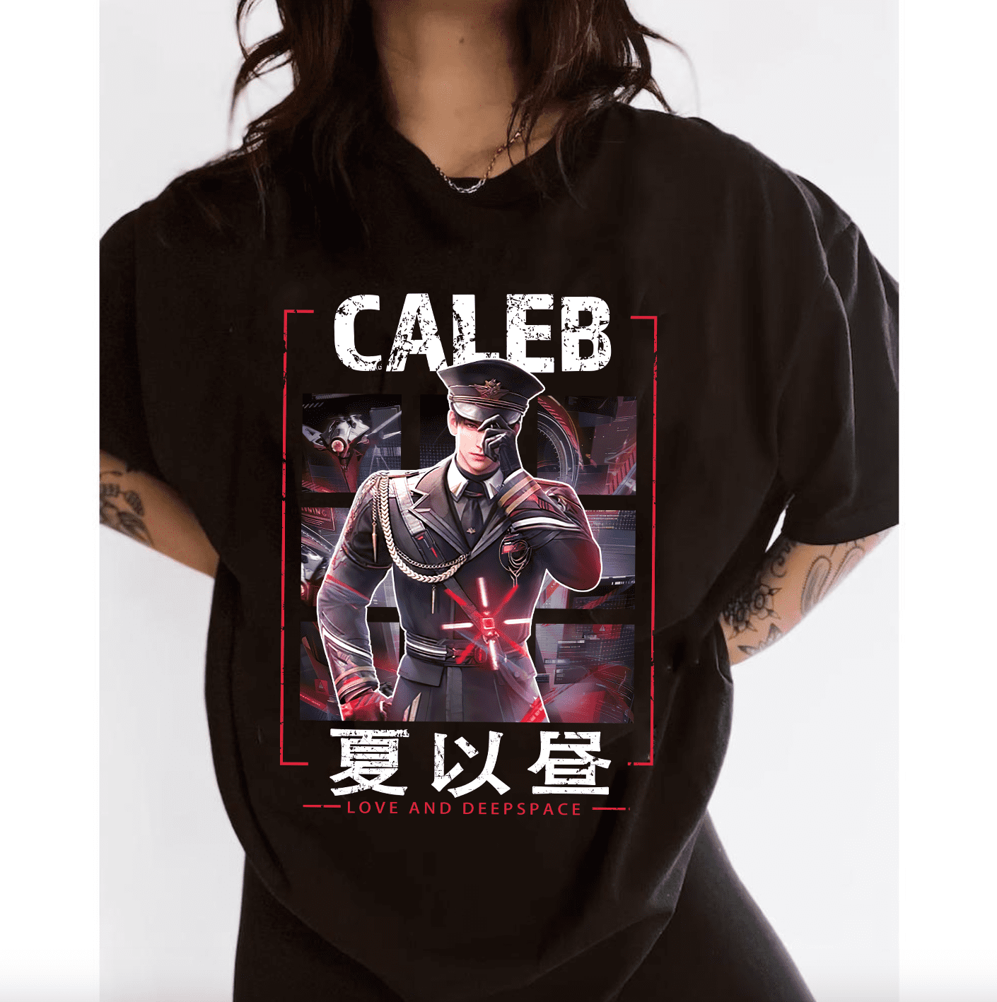 Caleb Love And Deepspace T-Shirt, Gift For Anime Fans, Otome Game Shirt ...