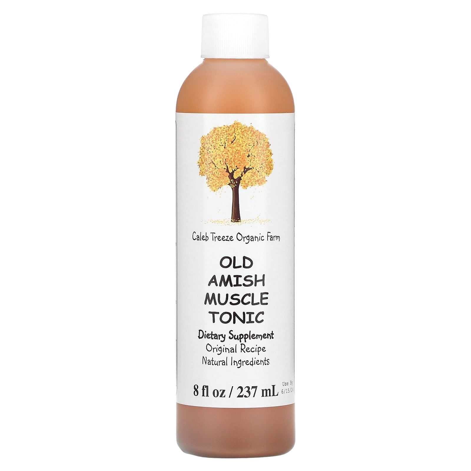 Caleb Treeze Old Amish Muscle Tonic, Natural Cramp Relief Remedy, 8 fl ...
