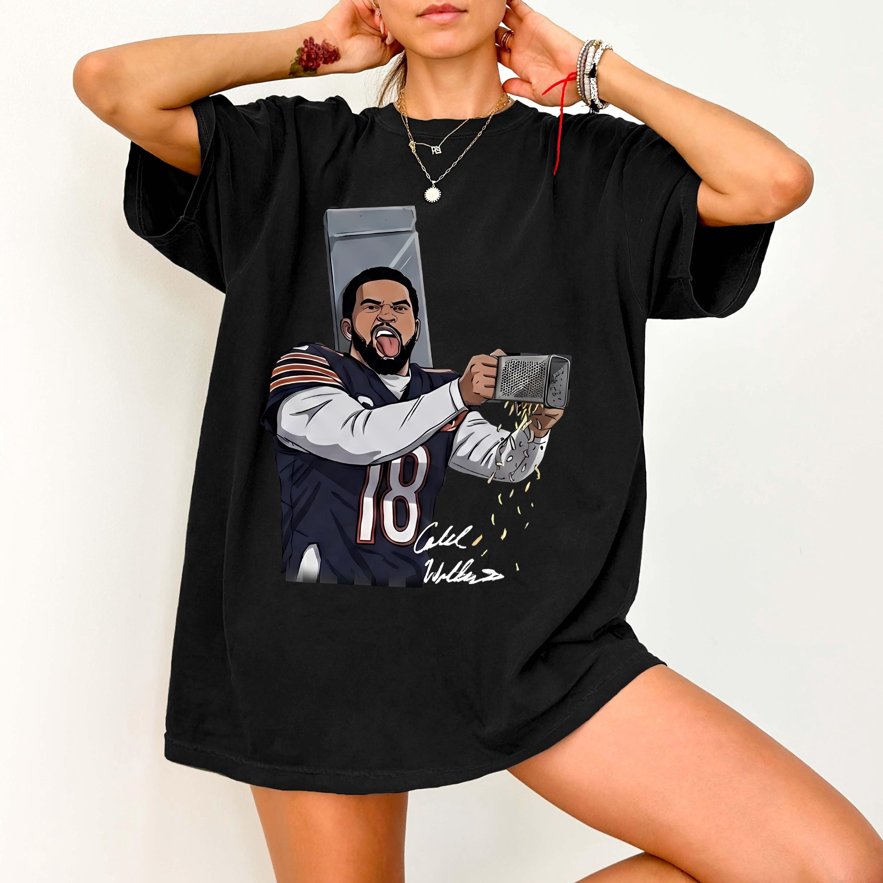 Caleb Willi@ms Cheese Grater Unisex T-Shirt, Caleb Williams Cheese ...