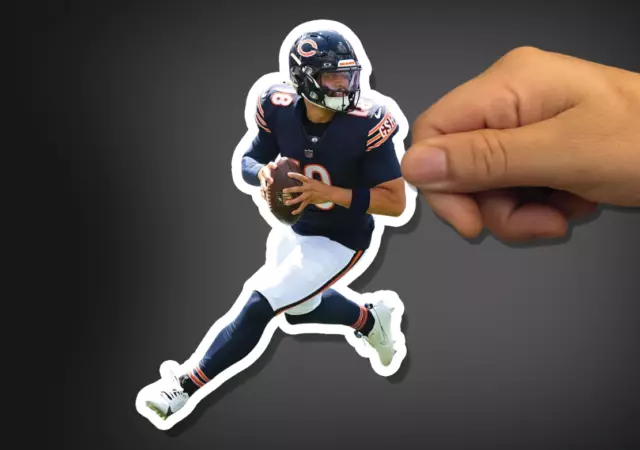 Caleb Williams Sticker Bears Football Car Window Phone Decal Water ...