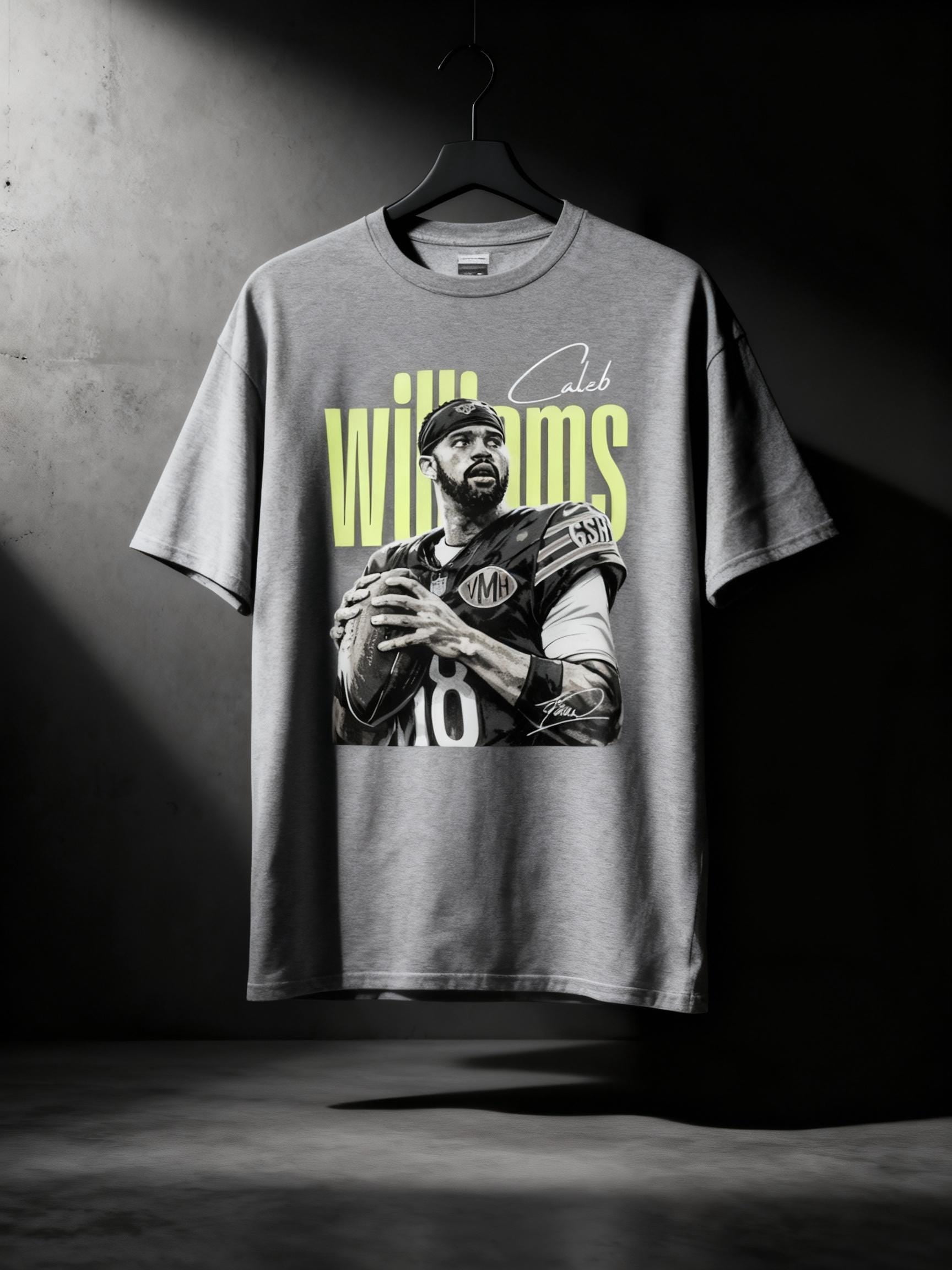 Caleb Williams T-Shirt, Game Day Football Graphic T-shirt - Walmart.com
