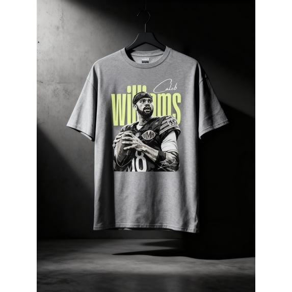 Caleb Williams T-Shirt, Game Day Football Graphic T-shirt - Walmart.com