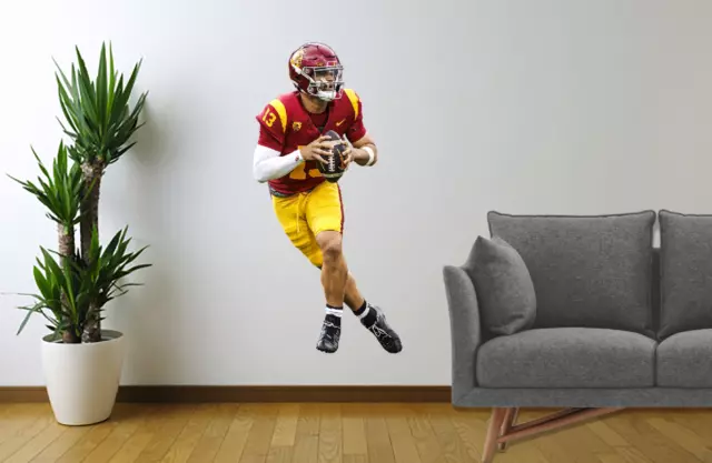 Caleb Williams Wall Sticker Vinyl Decal College Football Reusable Phone ...