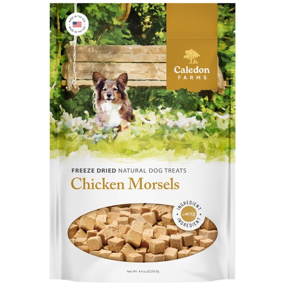 Caledon Farms Chicken Topper for Dogs, 4.4 oz Treats for Training ...
